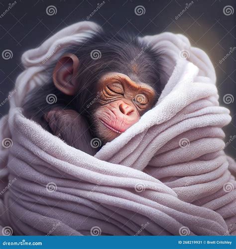 Chimp Chimpanzee Stock Illustration Illustration Of Warm 268219931