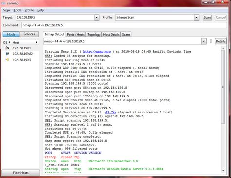 Zenmap Excellent Gui Port Scanning Tool Youcanhackeven