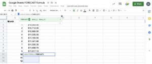 Google Sheets FORECAST Function Examples Layer Blog