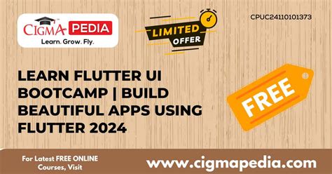Learn Flutter Ui Bootcamp Build Beautiful Apps Using Flutter Free Udemy Course Cigma