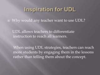 UDL Overview PPT