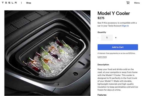 Tesla Rolls Out New Model Y Accessories Eonmsk News
