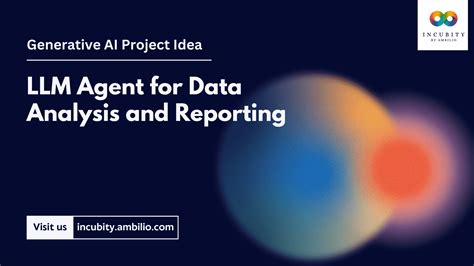 Llm Agent For Data Analysis And Reporting