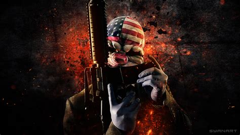 1893x1313 Resolution Digital Art If Payday The Heist Dallas 1893x1313