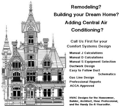 HVAC DESIGN Air Conditioning And Heating Systems For A Comfortable Home