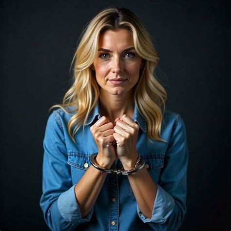 Freepik Beautifull Blonde Middleaged Female Priso By Srsteph667 On