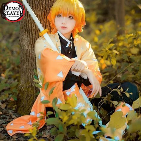 Купити Аніме Kimetsu No Yaiba Cosplay Costume Demon Slayer Agatsuma