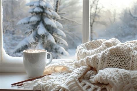 Cozy Winter Morning Coffee Premium Photo Rawpixel