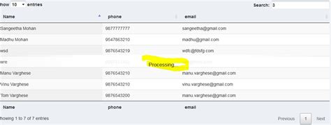 Datatable Become Frozen While Searching Or Sorting Stack Overflow