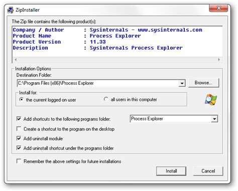 Build An Installer For Installer Less Programs