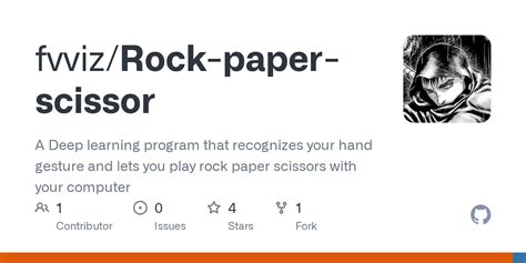 GitHub Fvviz Rock Paper Scissor A Deep Learning Program That Recognizes Your Hand Gesture And