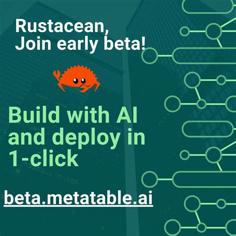metatable ai 🇺🇦 on linkedin rustlang aidevelopment wasm sql