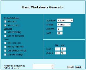 Whole Numbers Worksheets