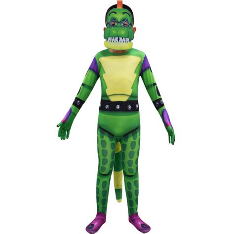 Montgomery Gator Five Nights At Freddys Lycra Cosplay Costume