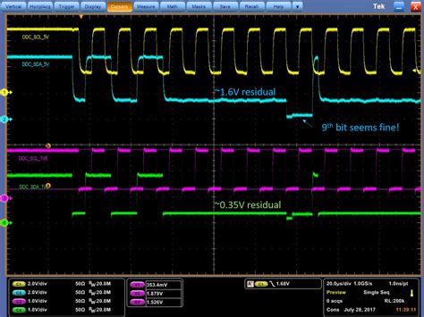 I2c Waveform Example