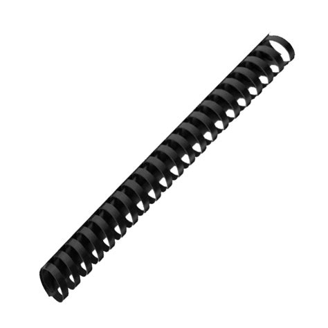 Binding Combs Ref Cb525 25mm 25mm Black [pk 100] Foska Delcity Ltd