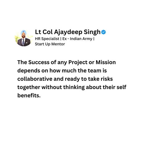 Lt Col Ajaydeep Singh On Linkedin Teambuilding