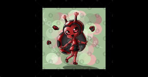 Ladybug Robot Ladybug Sticker Teepublic Ladybug Robot Ladybug Sticker Teepublic