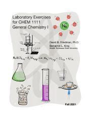 CHEM Manual Exp Lab Safety And Data Management Pdf David B Friedman Ph D Benjamin L