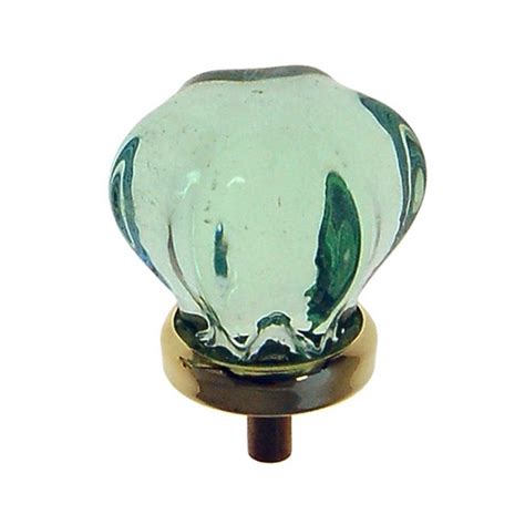 Glass Round Pull Knobs Multiple Colors Bm5377
