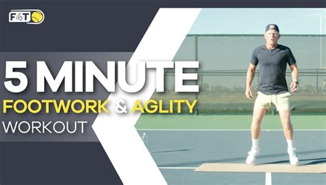 5 Minute Agility And Footwork Tennis Drill Fit4tennis