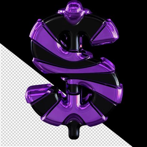 Premium Psd Purple Symbol