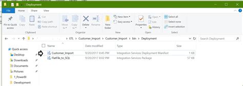 Deploying Ssis Package Using Deployment Manifest With Screenshots