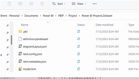 Pbip Files A More Developer Oriented Approach For Working With Power Bi Projects Pbip Files A More Developer Oriented Approach For Working With Power Bi Projects