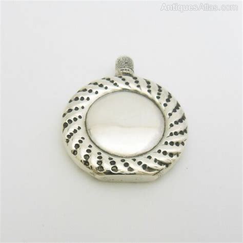 Antiques Atlas Silver Perfume Flask With Dabber By Ari D Norman