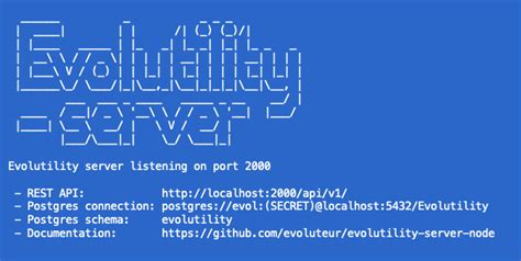 Github Evoluteurevolutility Server Node Model Driven Rest Apis For Crud And More Written In