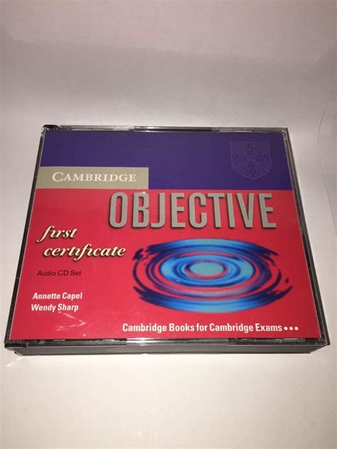 Buy Objective First Certificate Class Cd Set Book Online At Low Prices