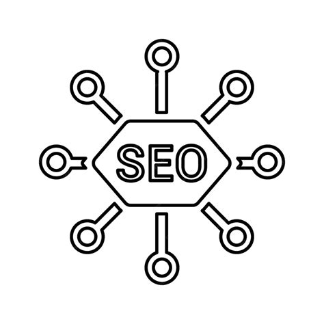 Premium Vector Seo Strategy Icon Line Outline Design