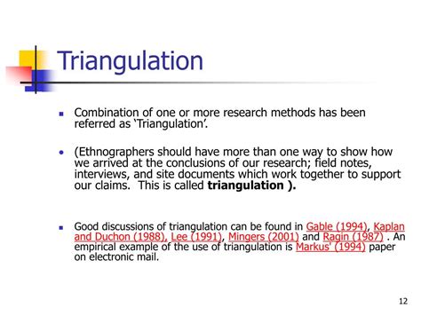Ppt Methodological Perspectives From Anthropology Powerpoint
