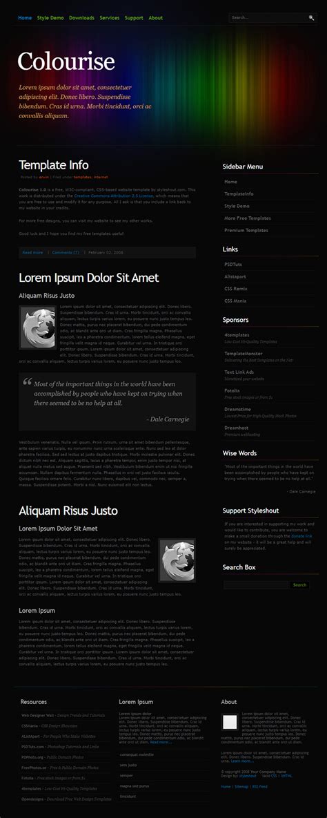 Free Oak Website Template Free Website Templates Html5 And Css Templates And Open Source Templates
