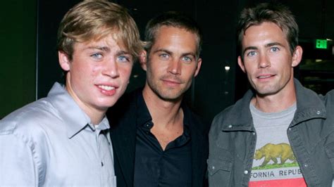 Paul Walker Brother Paul Walkers Brothers Helping To Finish ‘fast