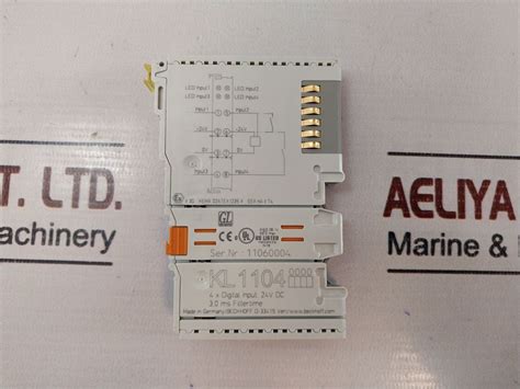 Beckhoff Kl Channel Digital Input Module Aeliya Marine