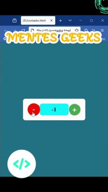 Crea Un Contador Visual Interactivo Html Css Y Javascript Youtube