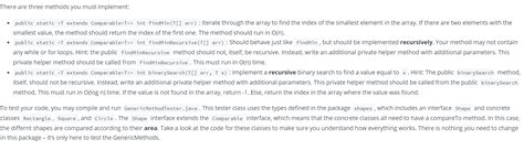 Solved Public Class Genericmethods Public Static Int