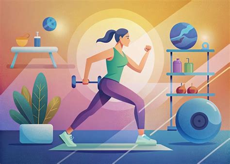 Premium Photo Exercise Illustration