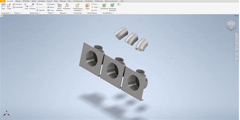 What Is The Easiest Way To Connect These Pipes To Their End Points R Autodeskinventor