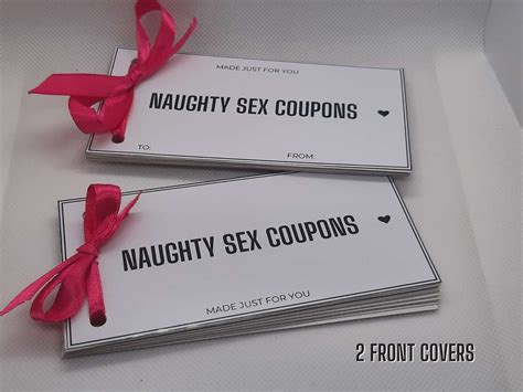 Sex Coupons Printable Gift For Him Etsy