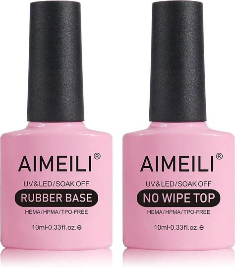 Aimeili Hema Free Rubber Base Gel For Nails Soak Off U V