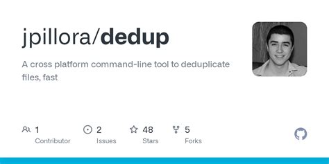 Github Jpilloradedup A Cross Platform Command Line Tool To Deduplicate Files Fast