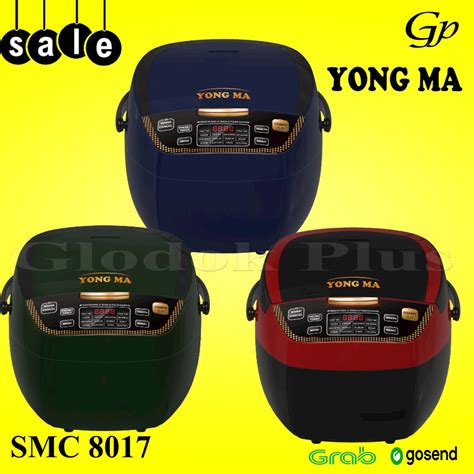 Jual Yong Ma Magic Com Smc 8017 Magicom 2l Digital Rice Cooker 2 Liter Smc8017 Yongma Shopee