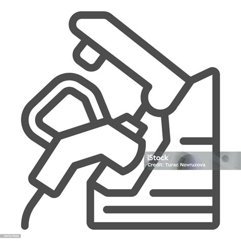 충전 건 라인 아이콘 전기 자동차 개념 흰색 배경에 가솔린 노즐 기호 윤곽 스타일에 급유 총 아이콘자동차와 전기 자동차를 충전 벡터 그래픽 0명에 대한 스톡 벡터 아트 및