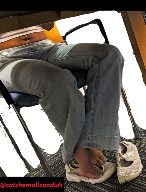 Blue Toes Out Of Nike Strap Ons