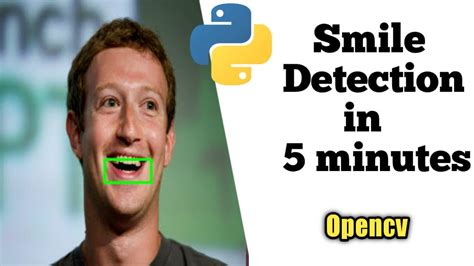 Smile Detection In Python Using Haarcascade And Open Cv Face Detection Python Telugu Youtube