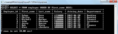 Mysql Practice Exercises With Solutions Part 2 Stackhowto