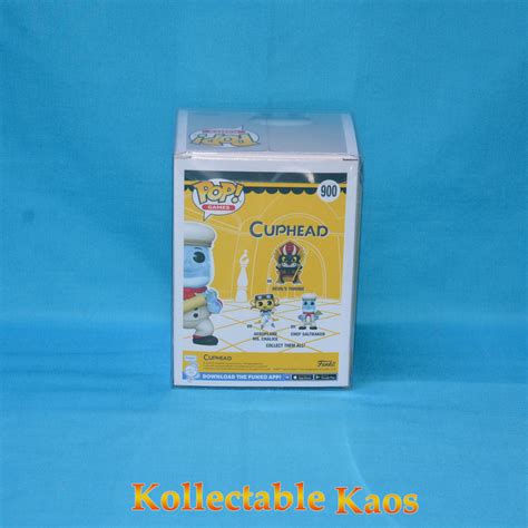 Cuphead Chef Saltbaker Pop Vinyl Figure 900 Chase Kollectable Kaos