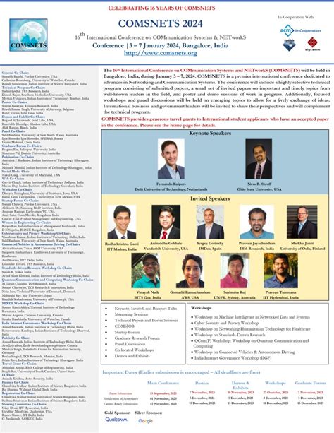 Sourav Kanti Addya Phd On Linkedin Conference Comsnets